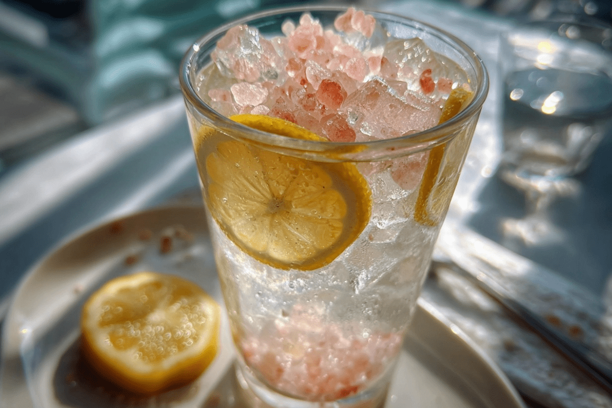 Lemon Water Himalayan Pink Salt: Morning Detox Trick for Weight Loss